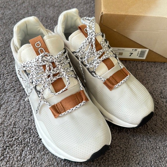 On Running | Shoes | On Running Cloudnova Pearl Sz 7 | Poshmark